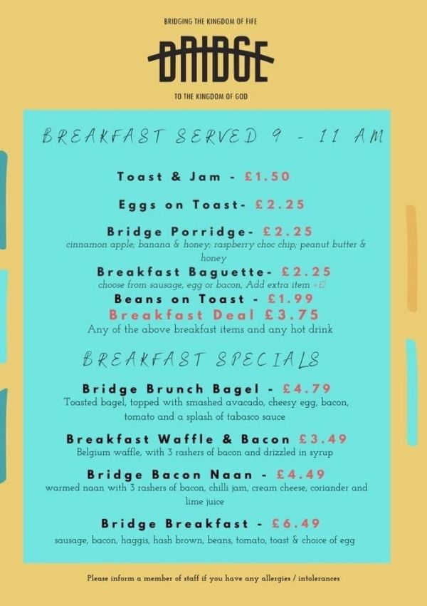 Bridge Café Glenrothes | Serving Quality Food Daily