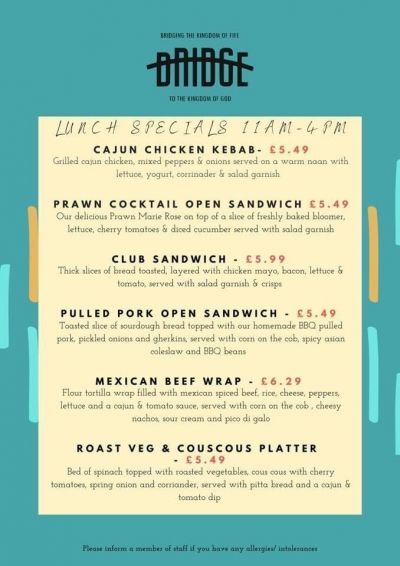 Bridge Café Glenrothes | Serving Quality Food Daily