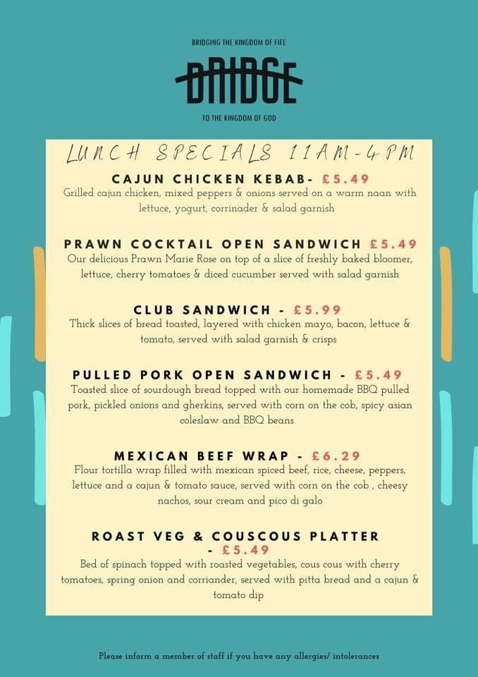 Bridge Café Glenrothes | Serving Quality Food Daily